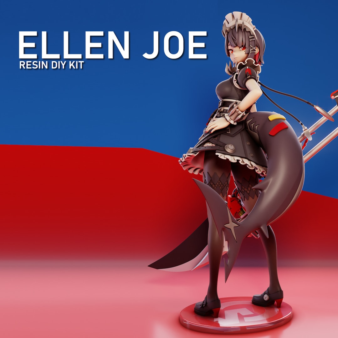 Ellen Joe Resin DIY Figure Kit - GRAYWORLDCORP - *UNPAINTED* - Zenless ...