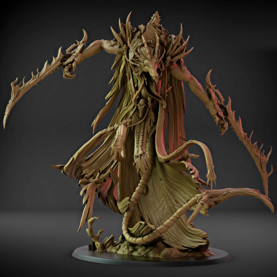 Shadow King 125mm Oval Base - Shadow Stalkers - Claybeastcreation ...