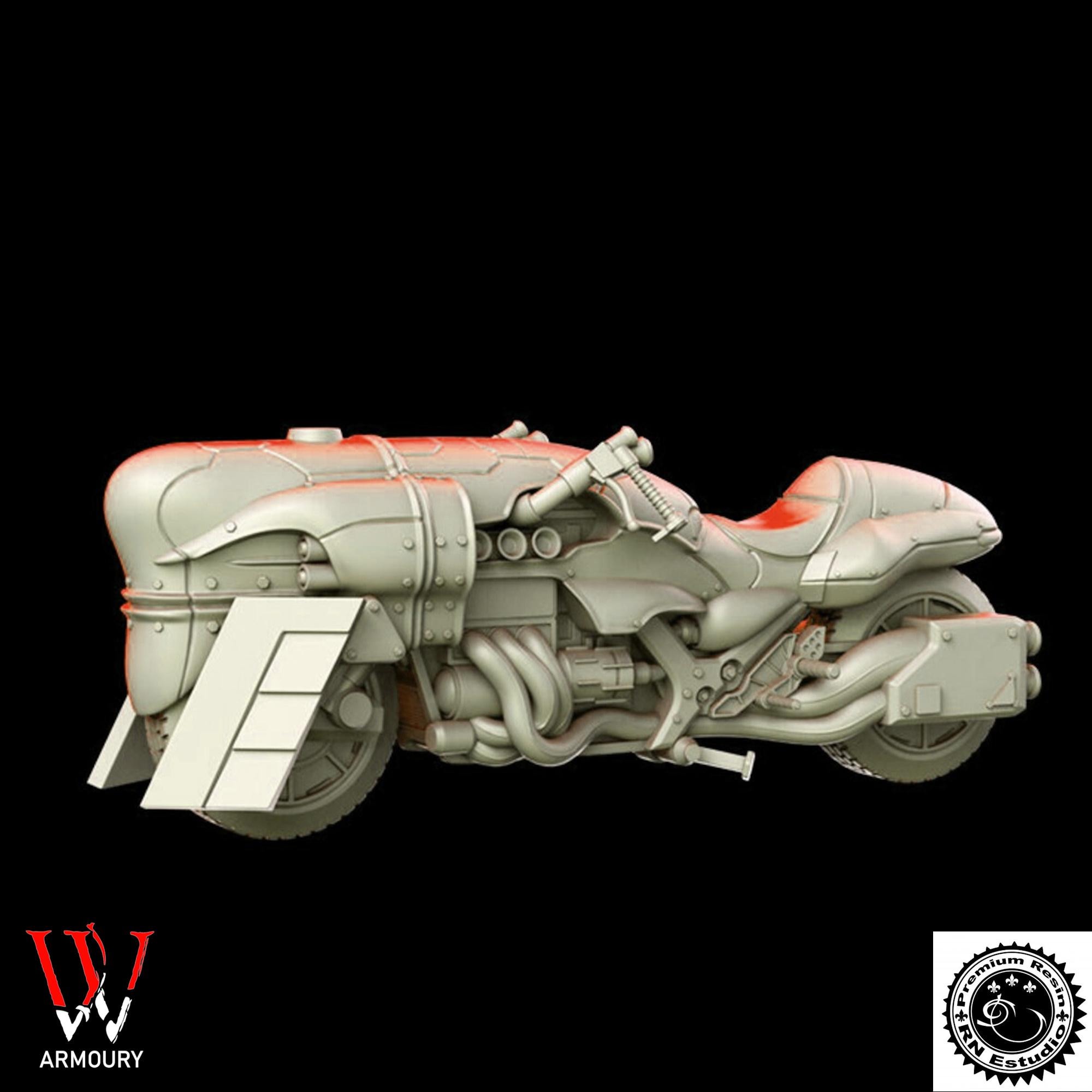 Vortex Hoverbike 90mm Oval Base 3D Printed Model Vehicle - Etsy