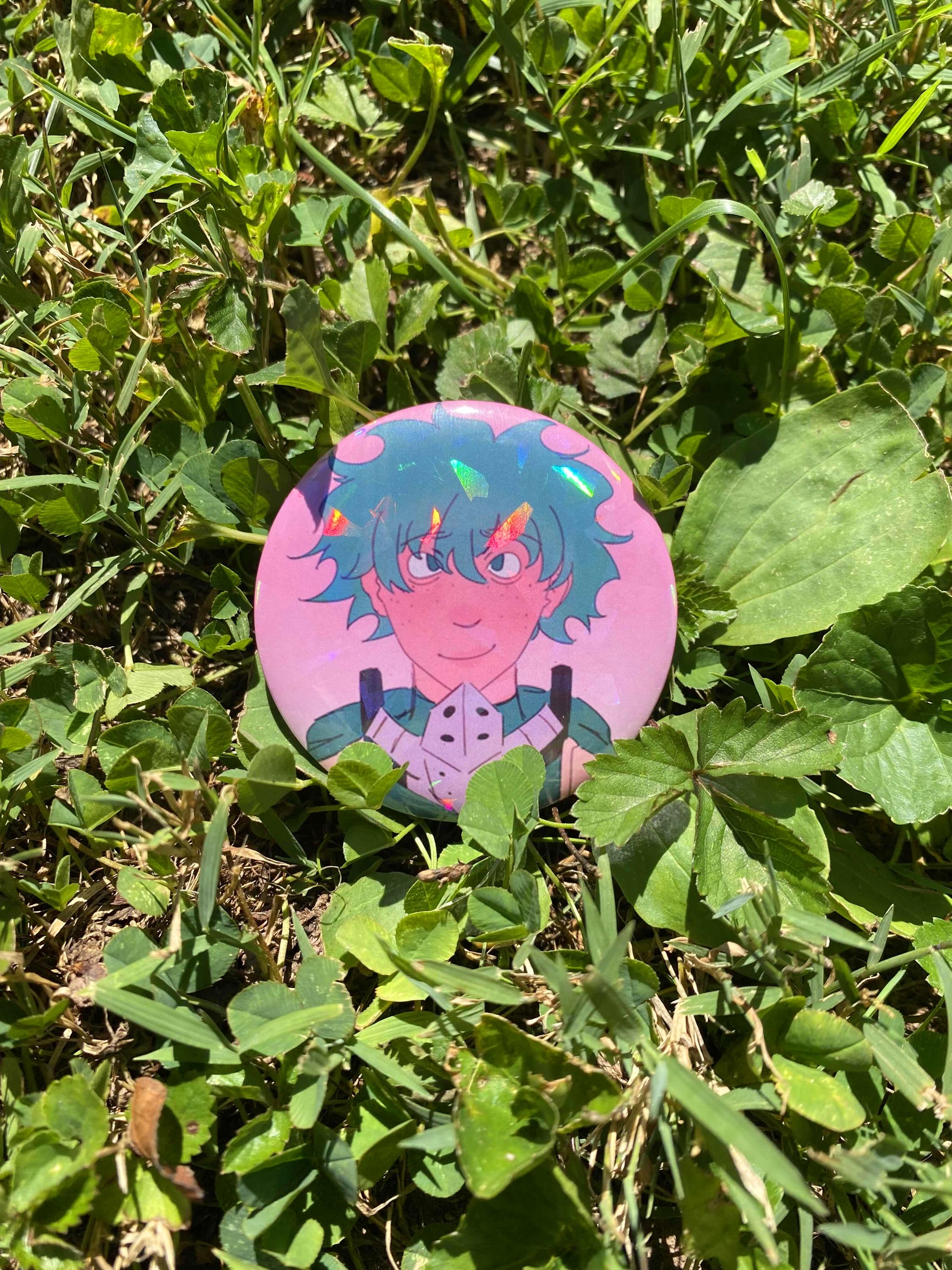 My Hero Academia / Mha Holo Sparkle Button Badge / Pin - Bakugo/deku ...