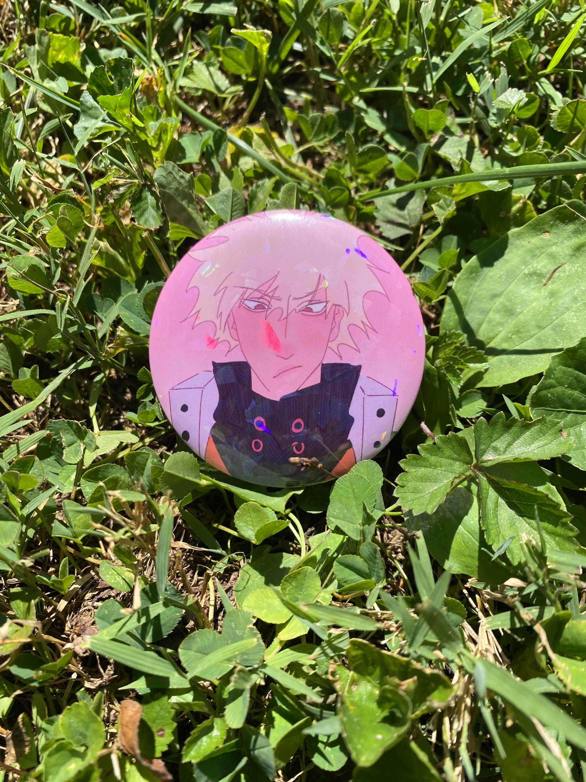 My Hero Academia / Mha Holo Sparkle Button Badge / Pin - Bakugo/deku ...