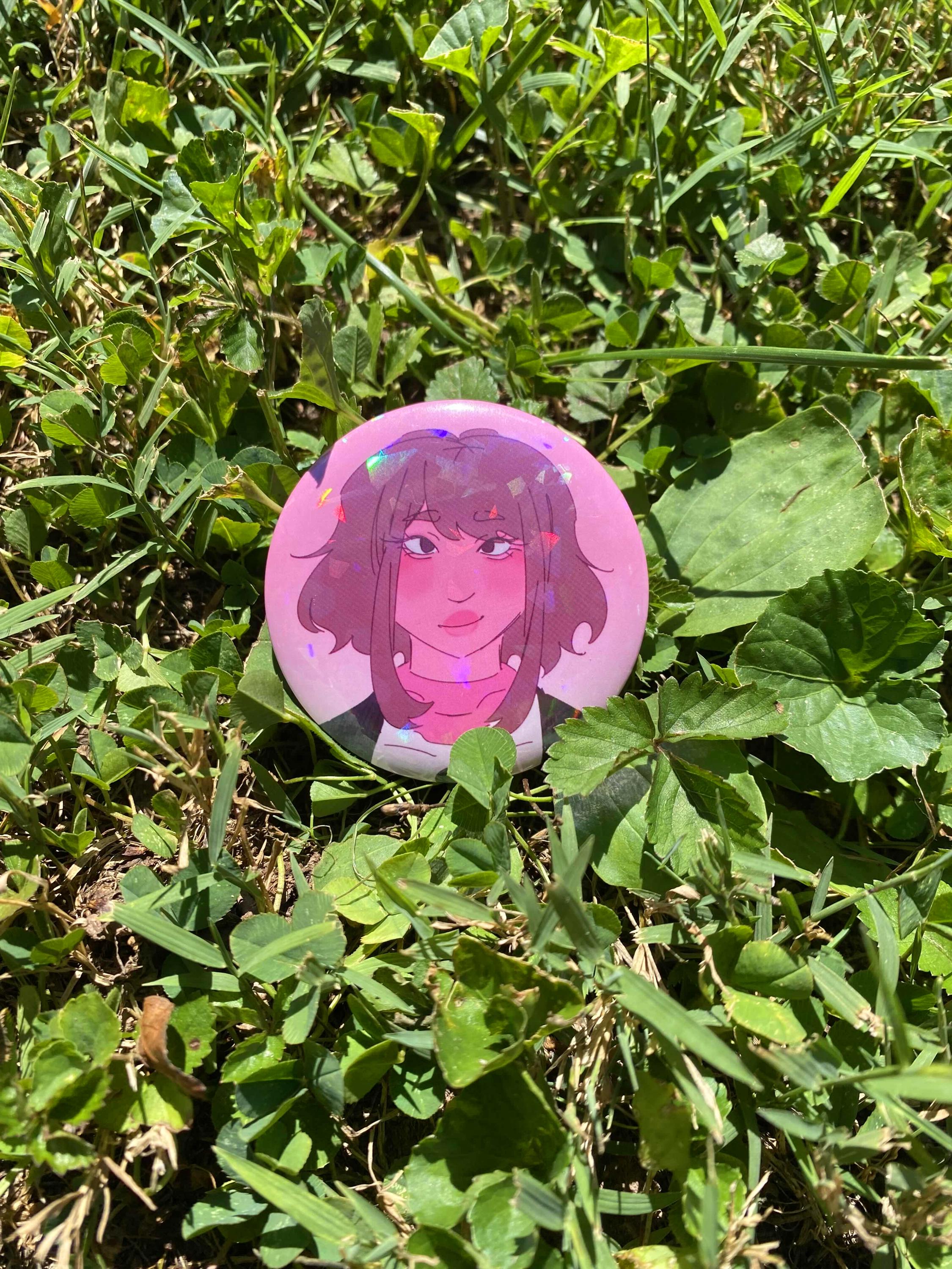 My Hero Academia / Mha Holo Sparkle Button Badge / Pin - Bakugo/deku ...