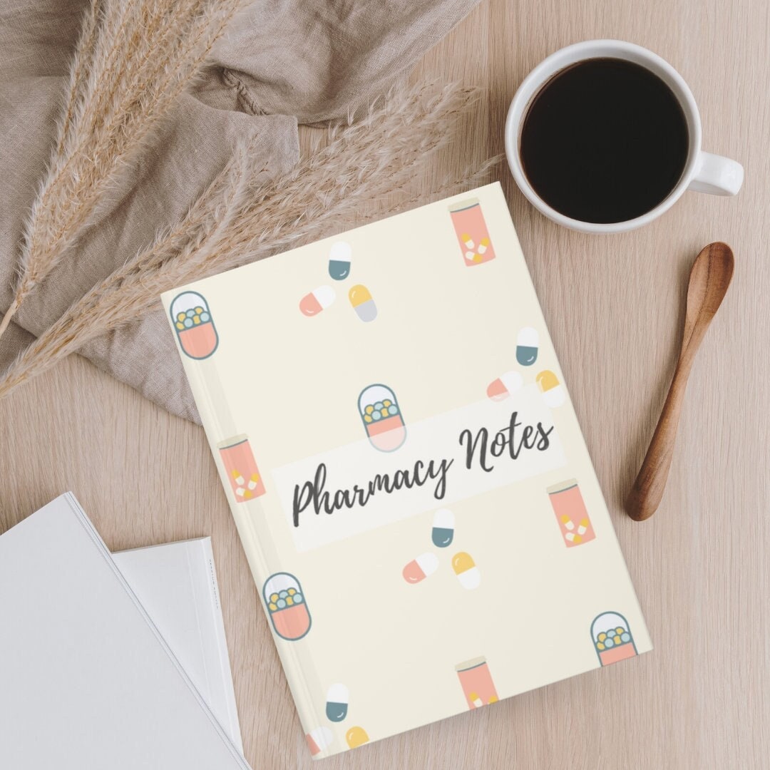 Pharmacist Notebook Pharmacy Gift Student Pharmacist Present - Etsy