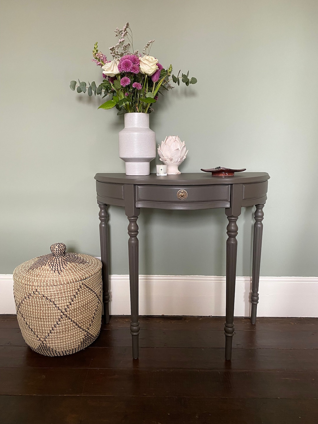 Half Moon Console Table - Etsy UK