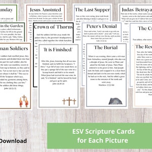 Easter Story Kit Printable | Holy Week | Resurrection Eggs Printables ...