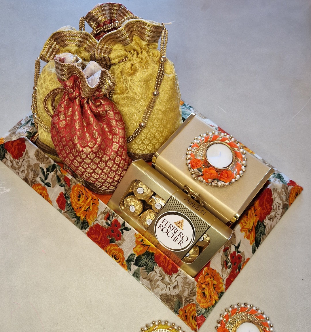 Presentation Tray, Gift Tray, Hamper, Tray, Floral, Table Tray - Etsy UK