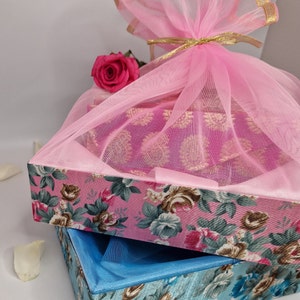 Organza Baskets, Indian Gift Baskets, Baby Shower Basket, Hamper ...