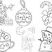 Full Digital Coloring Book, Christmas Coloring Book, Digital Christmas ...