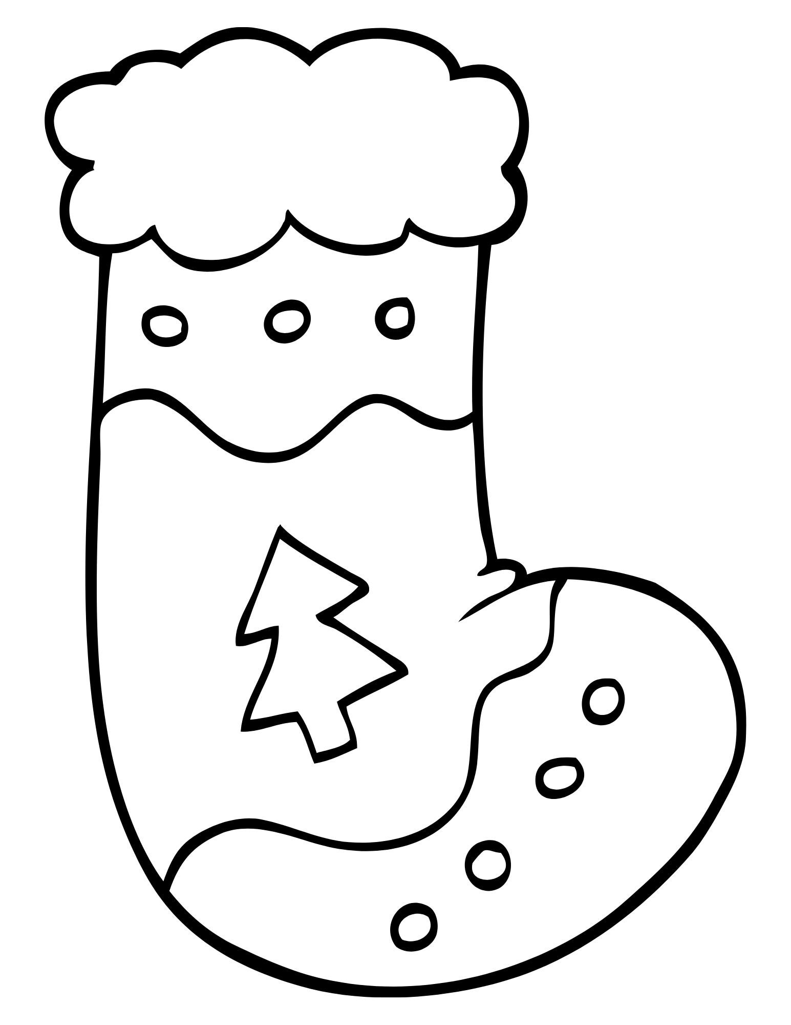 Christmas Stocking Coloring Pages, Kids Activity Book (digital) - Etsy