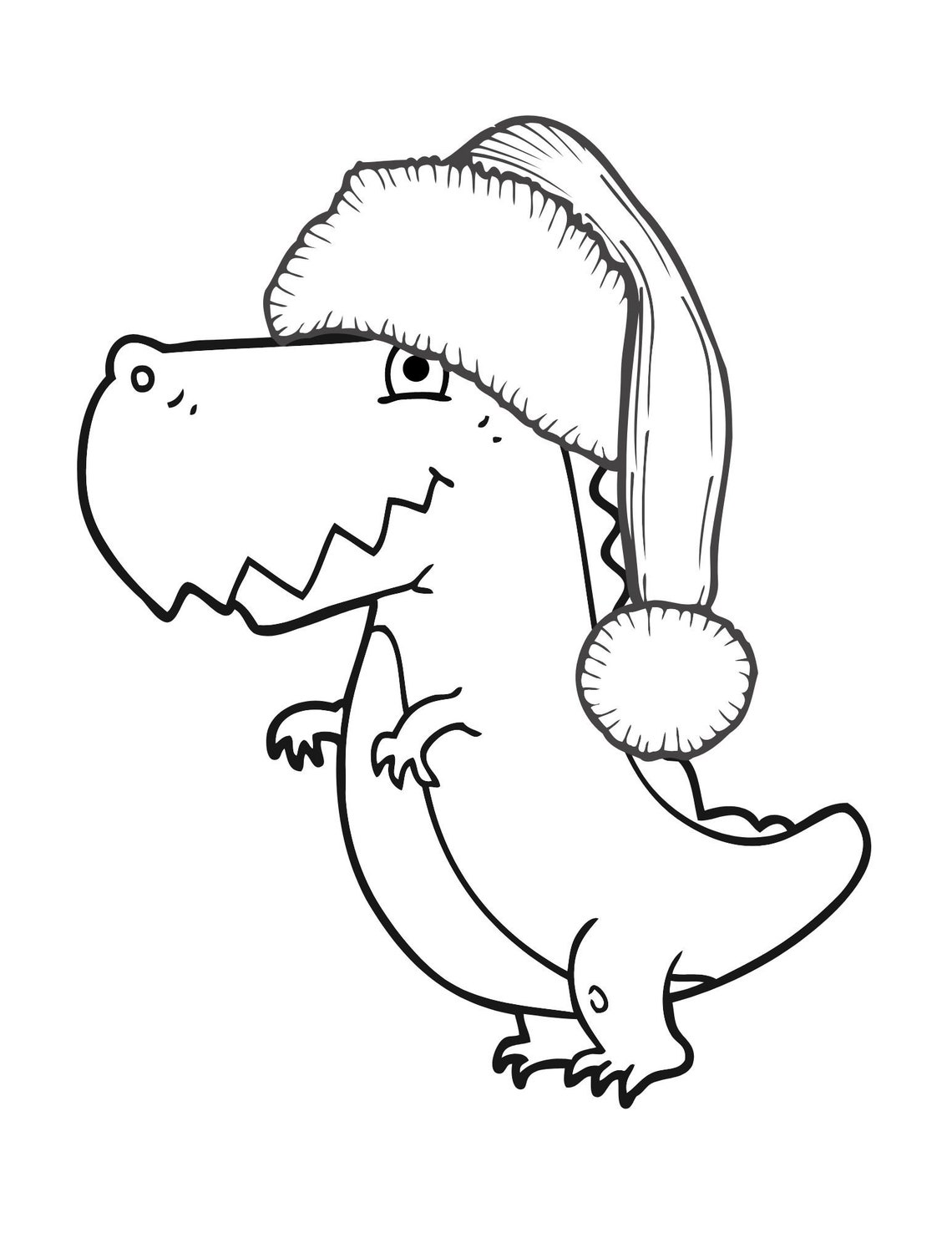 Full Digital Coloring Book, Christmas Coloring Book, Digital Christmas ...