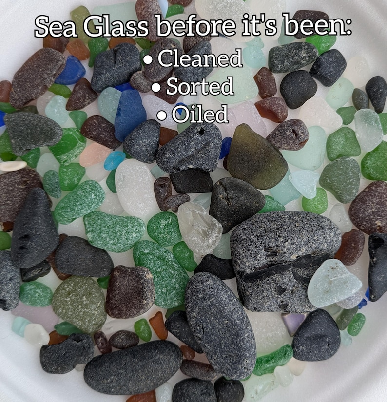 Bulk MIXED Size's of Authentic Sea Glass From Newfoundland! Hand Picked ...