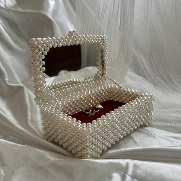 White Jewelry Box - Etsy