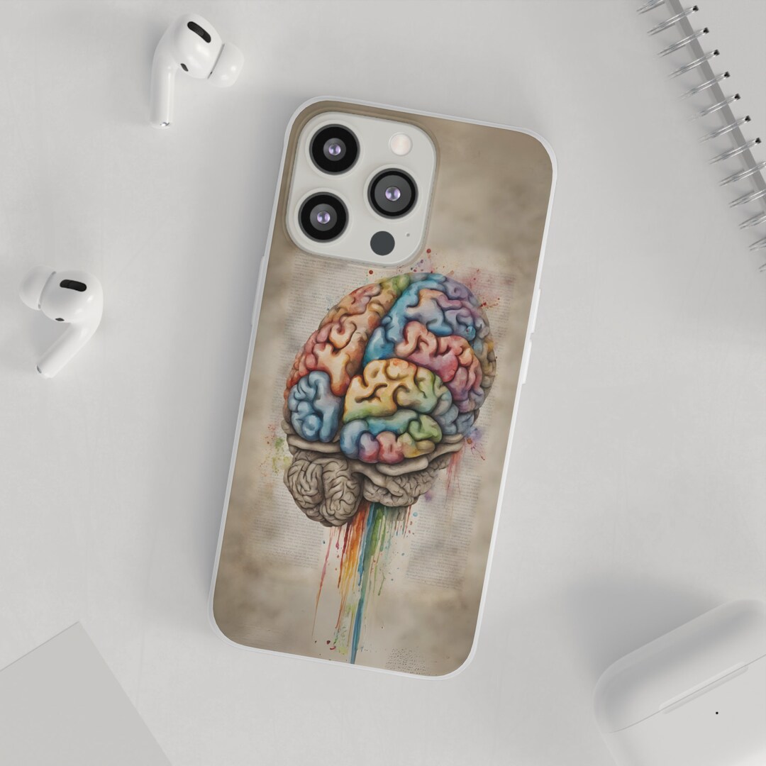 Science Biology Chemistry Teacher Brain Art Flexi Phone Cases - Etsy