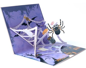 Scary Pop up Card - Etsy UK