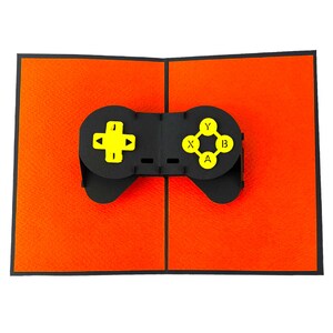 Handmade 3D Pop up Card Game Pad Birthday Fathers Wedding Anniversary ...