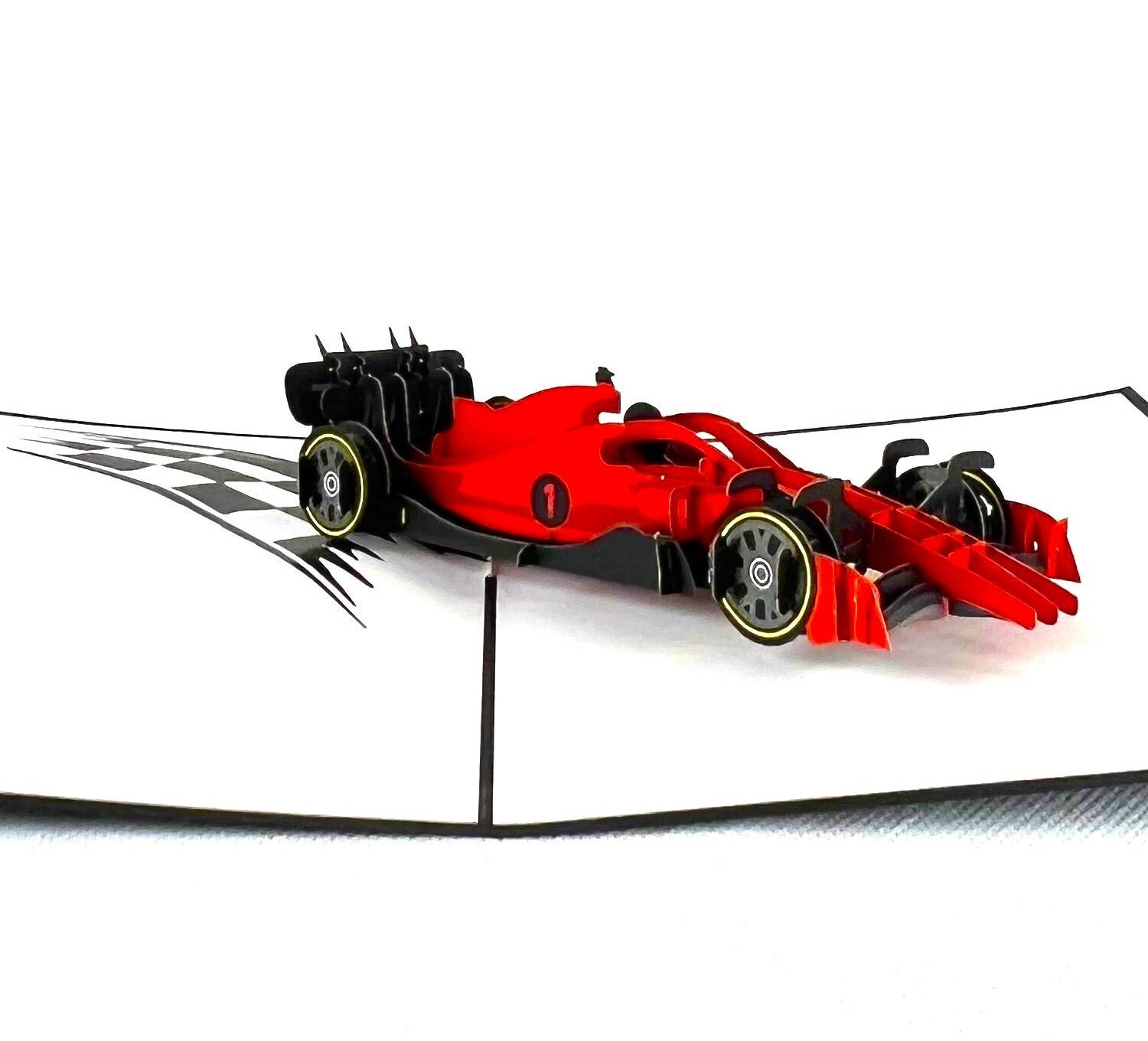 Handmade 3D Pop up Card Formula One F1 Race Car Birthday Anniversary ...