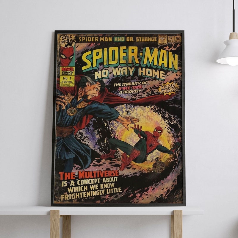 Spider Man No Way Home Poster - Etsy
