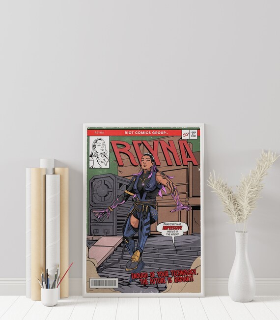 Reyna Poster Reyna Wall Art Valorant Reyna Poster Reyna - Etsy Ireland