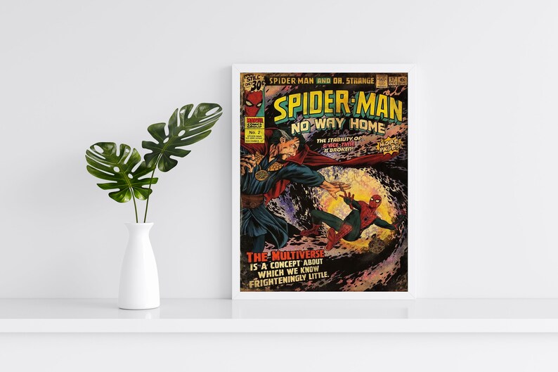 Spider Man Poster Spider Man Spiderman No Way Home Poster - Etsy