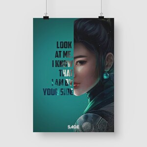 Valorant Poster Sage Poster Valorant Sage Valorant Sage Poster Sage ...