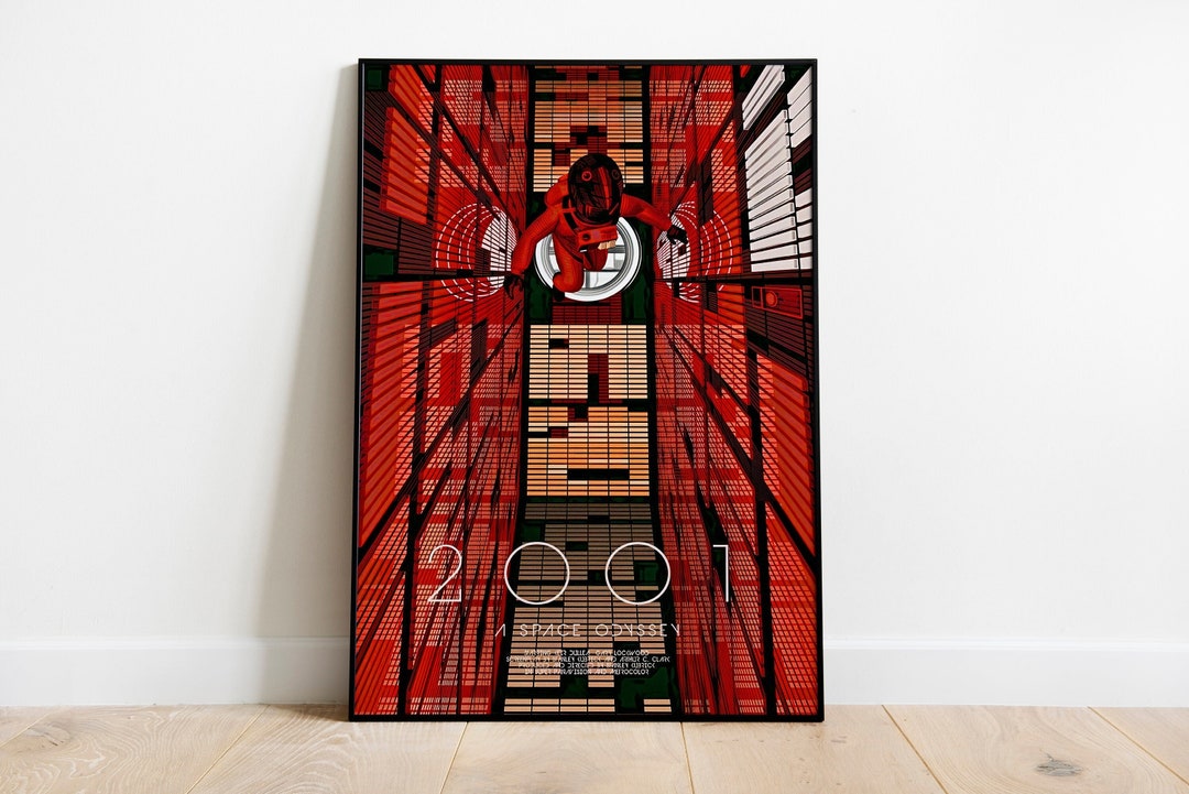 2001 A Space Odyssey Poster - Space Odyssey Movie Poster - Space ...