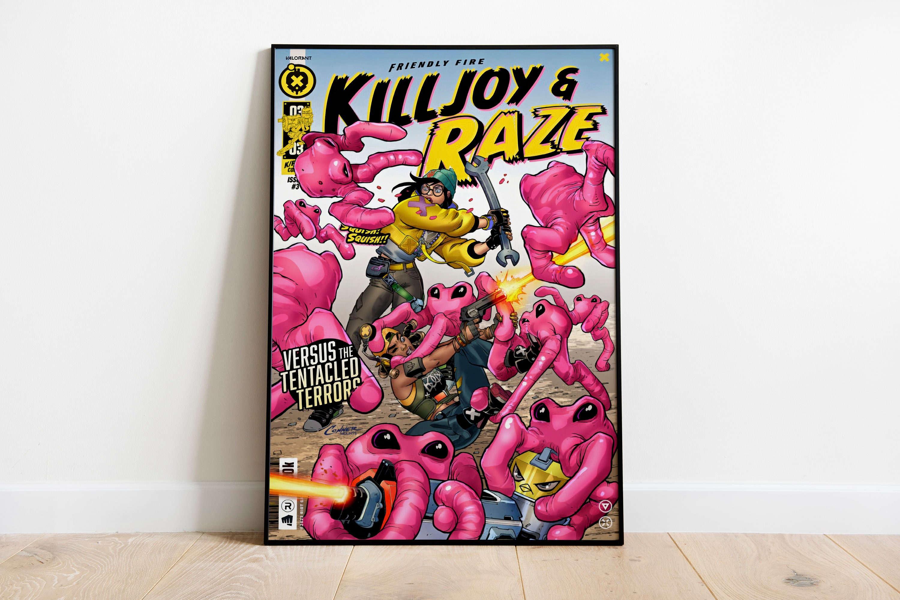 Valorant Comic Poster Valorant Killjoy Poster Valorant - Etsy Canada