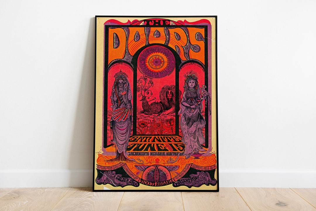 Psychedelic Posters The Doors