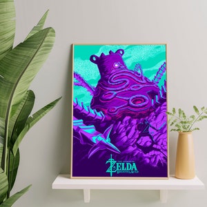 The Legend of Zelda Poster the Legend of Zelda: Breath of the Wild ...