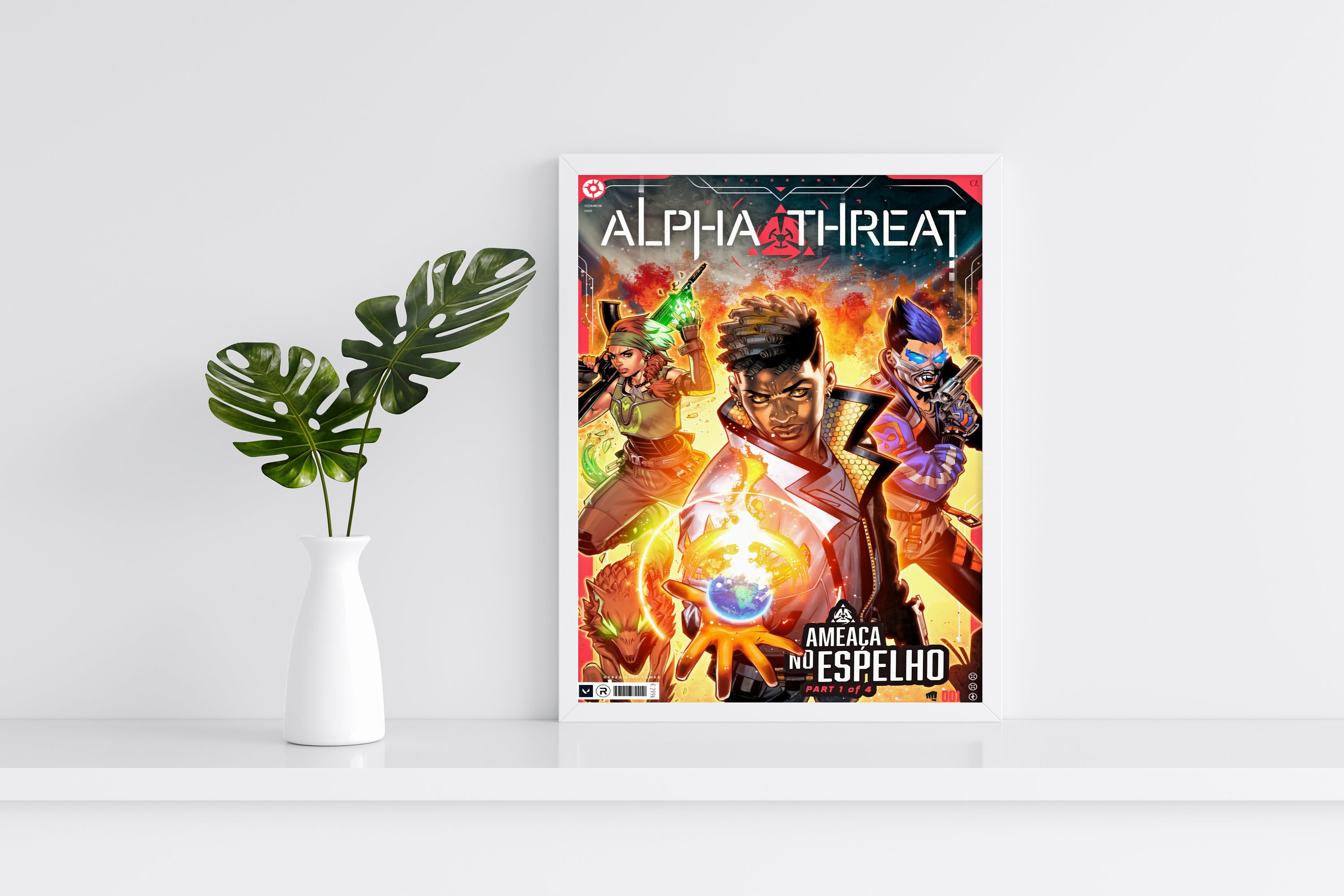 VALORANT Comic Poster Valorant Alpha Threat Poster - Etsy UK