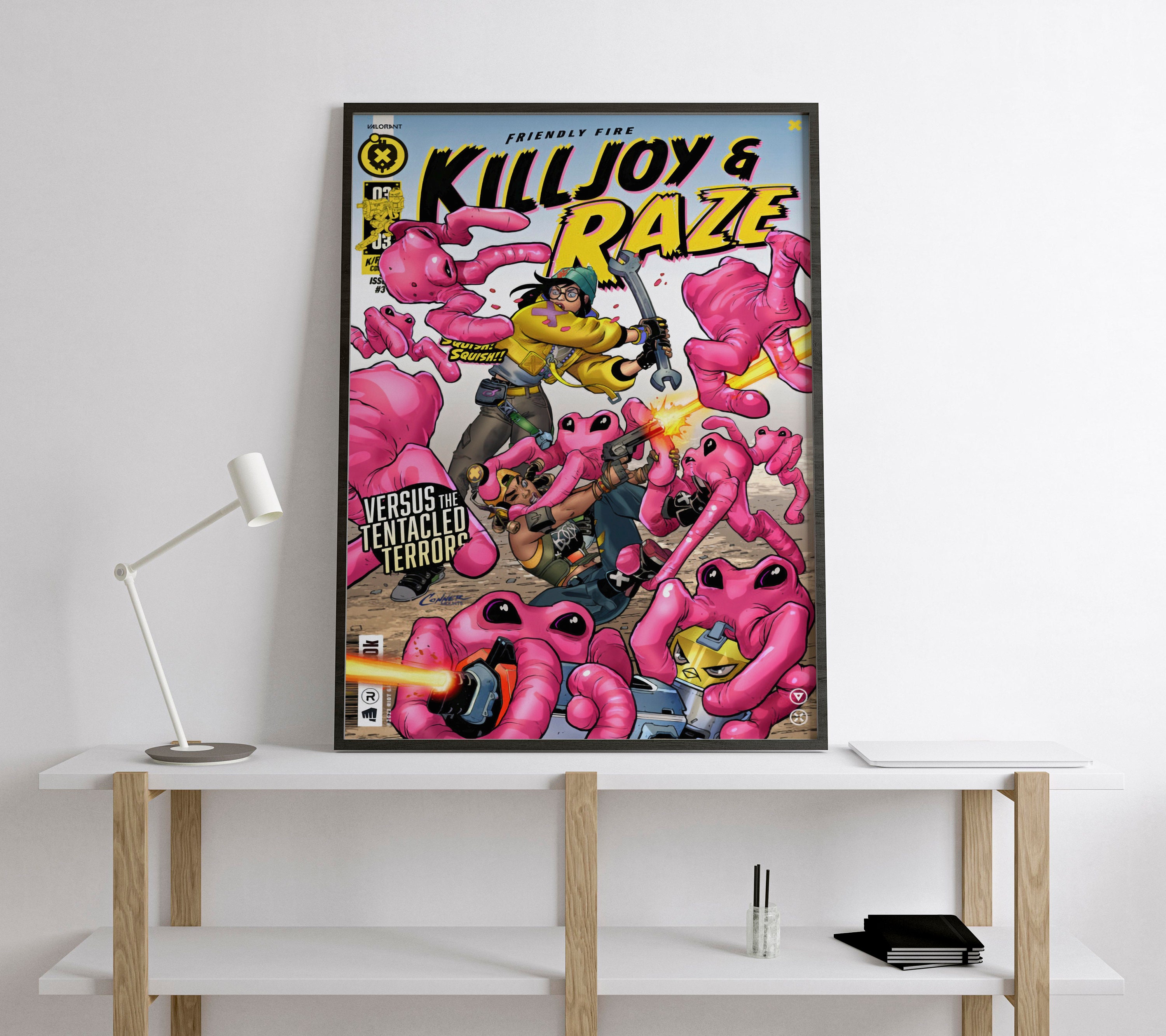 Valorant Comic Poster Valorant Killjoy Poster Valorant - Etsy Canada