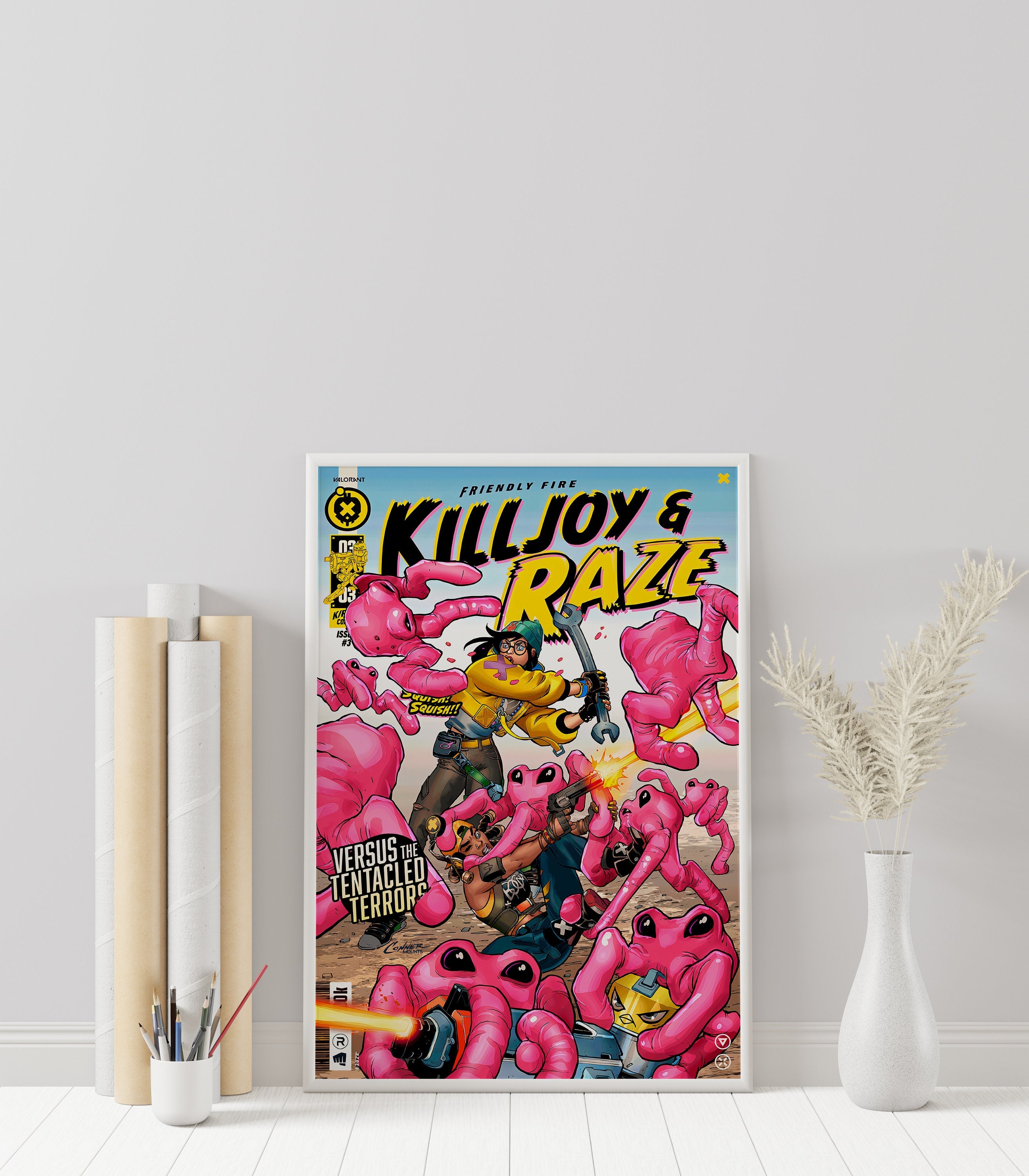 Valorant Comic Poster Valorant Killjoy Poster Valorant - Etsy Australia