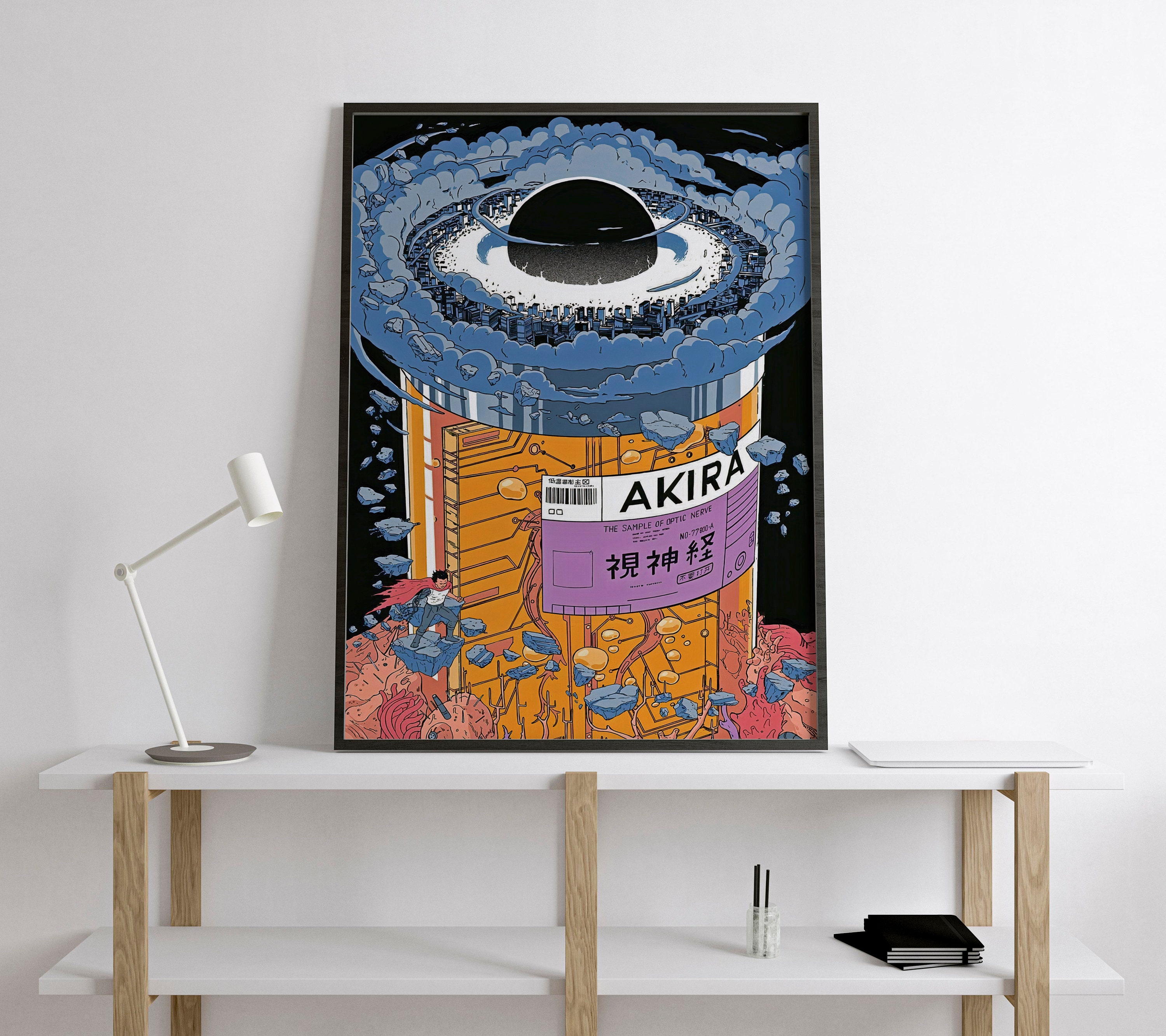Akira Japanese Anime Poster - Manga Wall Art - Anime Poster - Akira ...