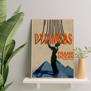 Frank Ocean Poster Frank Ocean Pyramids Poster Channel Orange Poster ...