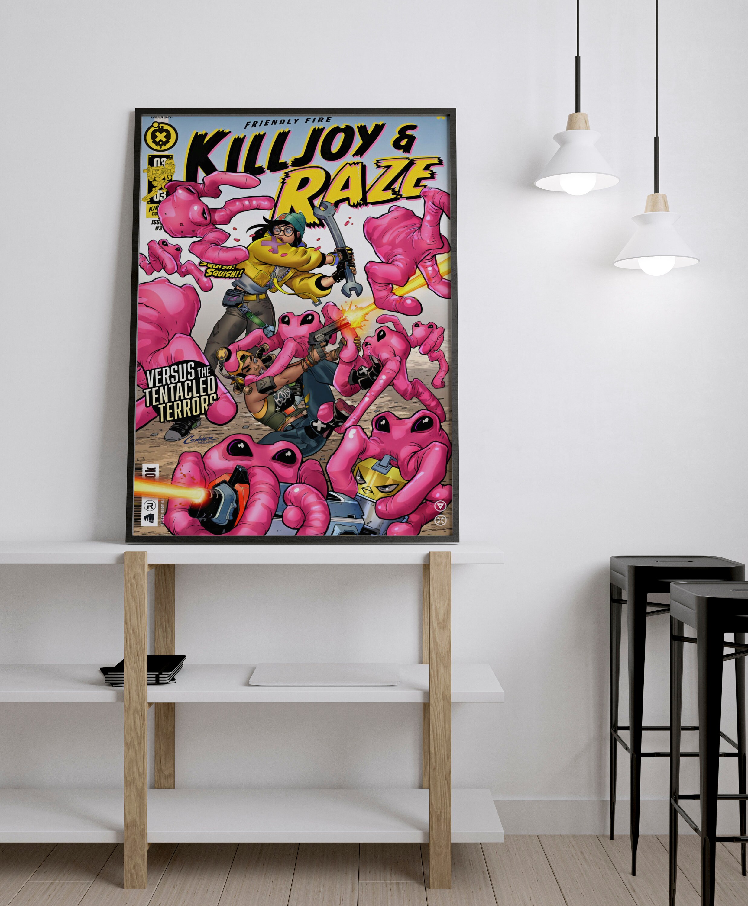 Valorant Comic Poster Valorant Killjoy Poster Valorant - Etsy Canada