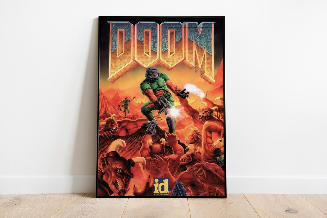 Doom Poster - Doom Wall Art - Doom Print - Doom Digital Print - Doom ...