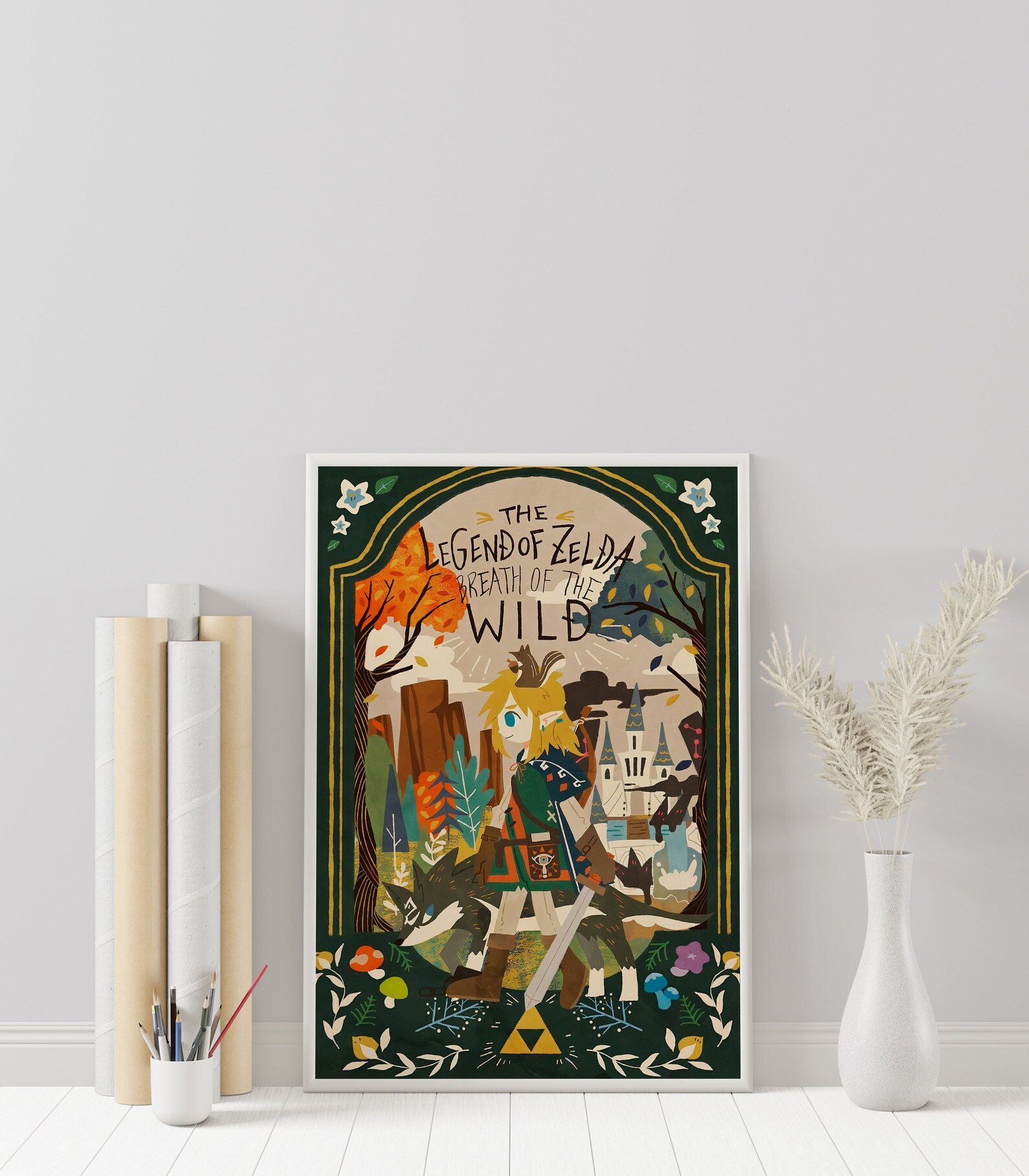 The Legend of Zelda Travel Poster Legend of Zelda Poster - Etsy UK