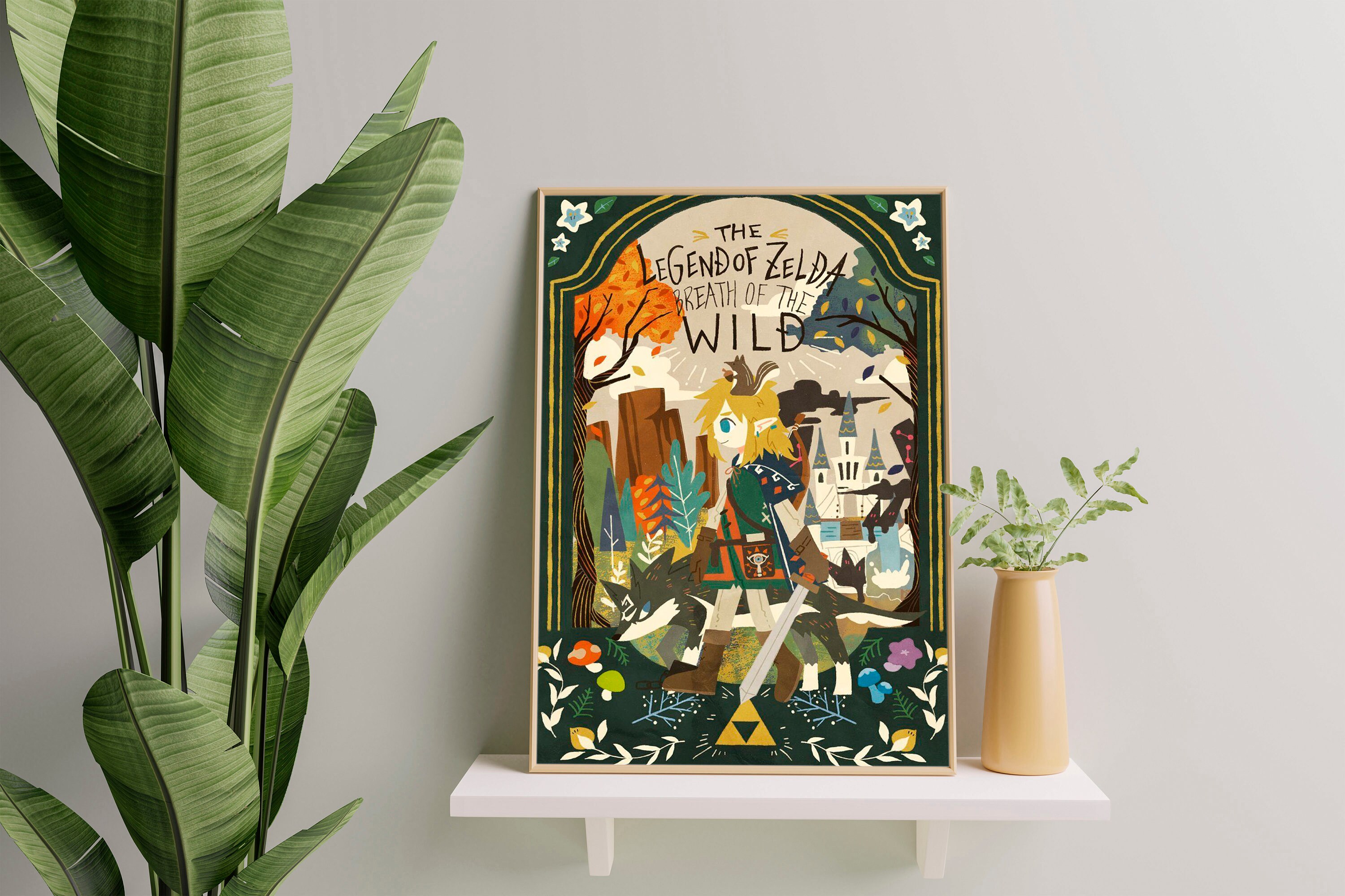 The Legend of Zelda Travel Poster Legend of Zelda Poster - Etsy UK