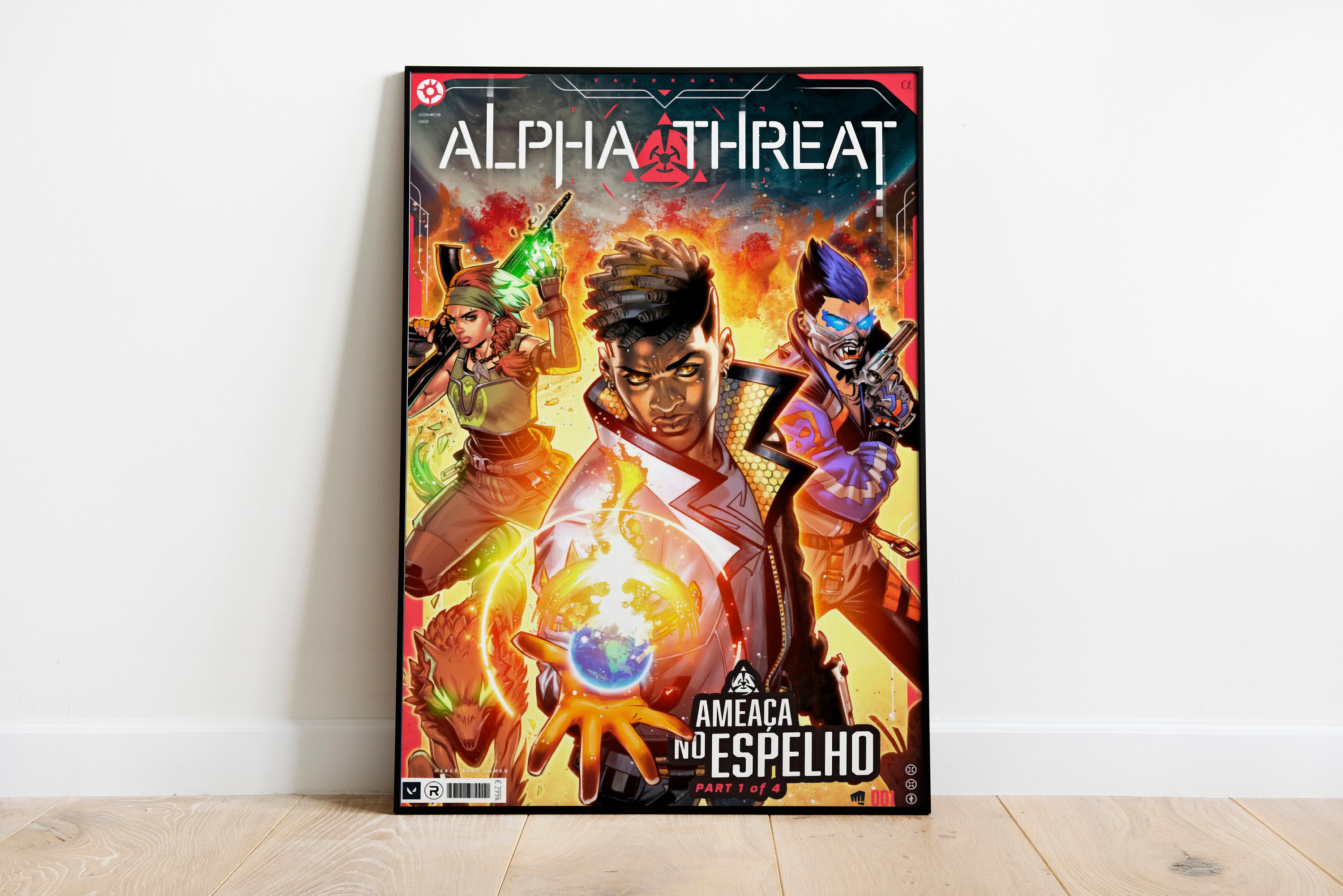 VALORANT Comic Poster Valorant Alpha Threat Poster - Etsy UK