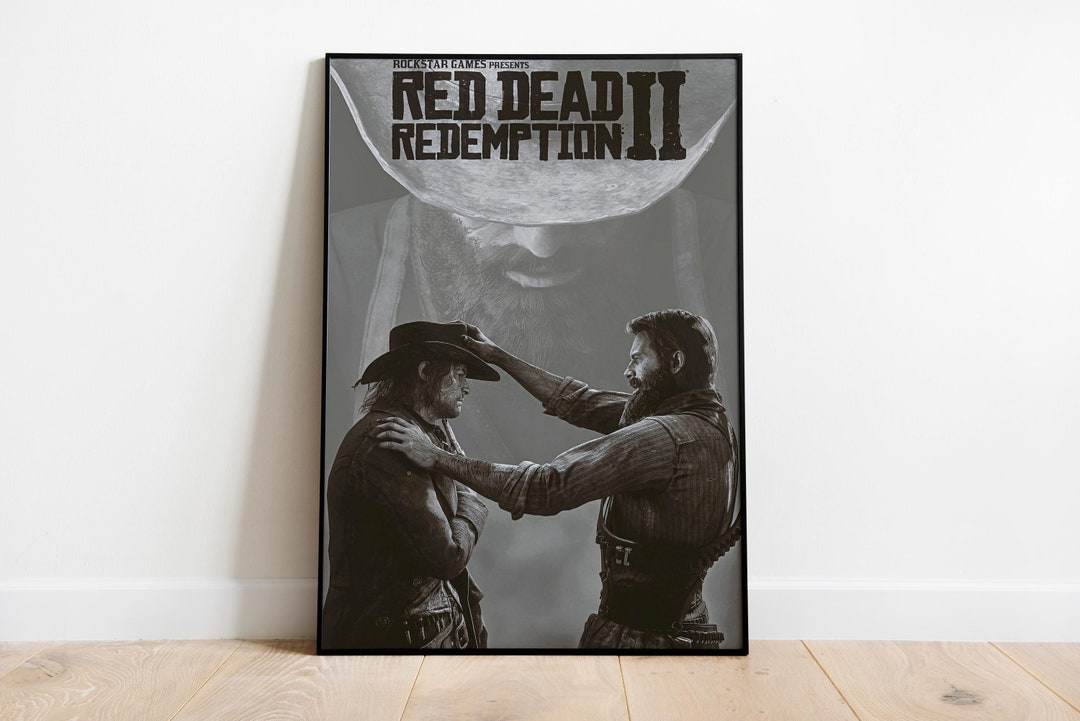 Red Dead Redemption 2 Poster RDR 2 Poster Video Game Poster Arthur ...