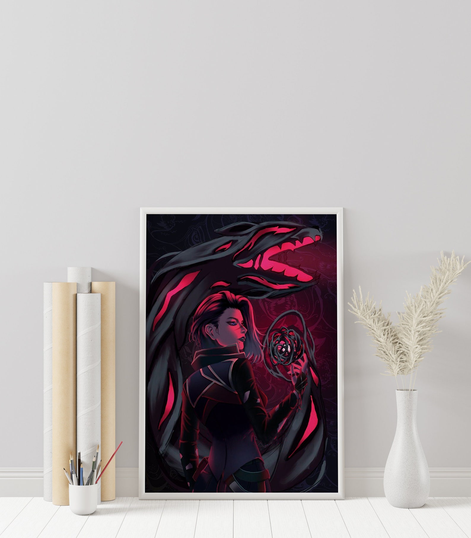 Buy Valorant Poster Valorant Fade Poster Valorant Game Room Online in ...