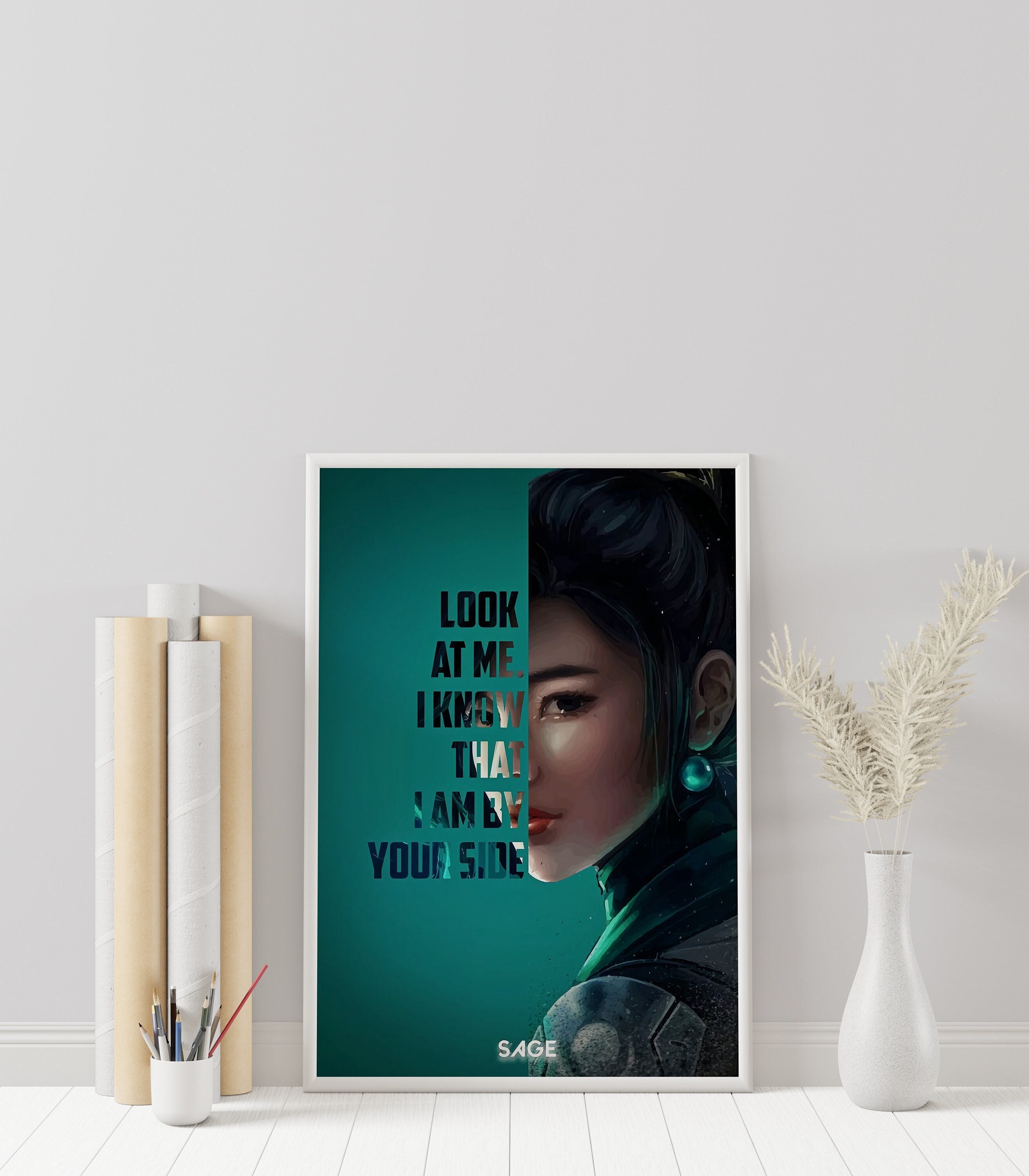 Valorant Poster Sage Poster Valorant Sage Valorant Sage - Etsy UK