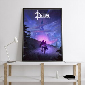 The Legend of Zelda Travel Poster Legend of Zelda Poster Zelda Home ...