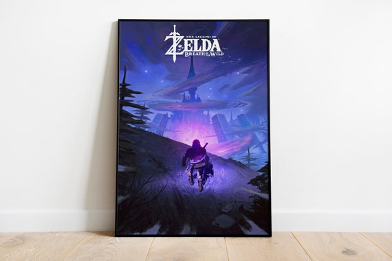 The Legend of Zelda Travel Poster Legend of Zelda Poster - Etsy