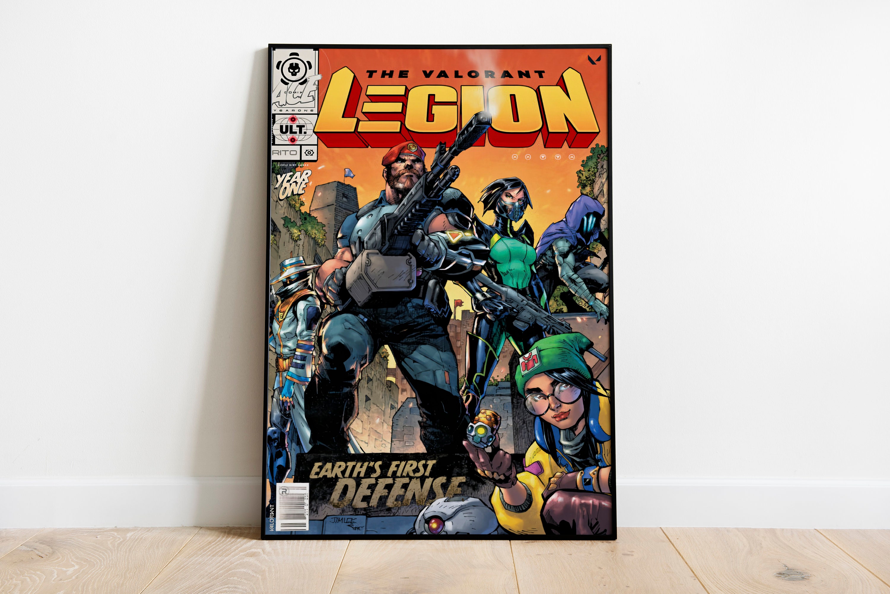 Valorant Comic Poster Valorant Legion Valorant Legion - Etsy UK