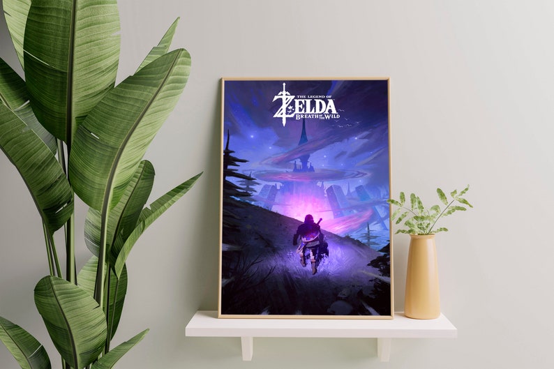The Legend of Zelda Travel Poster Legend of Zelda Poster - Etsy