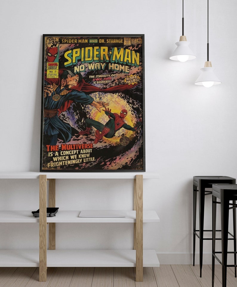 Spider Man Poster Spider Man Spiderman No Way Home Poster - Etsy