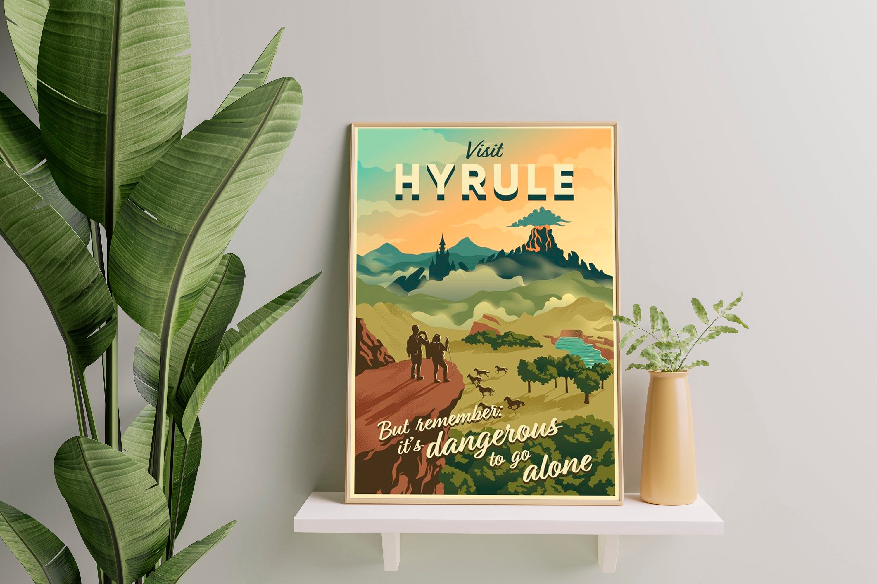 The Legend of Zelda Poster | Zelda HYRULE Poster | The Legend of Zelda ...