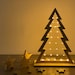 Wooden Christmas Tree With LED Lighting/timer Wooden Christmas Tree - Etsy