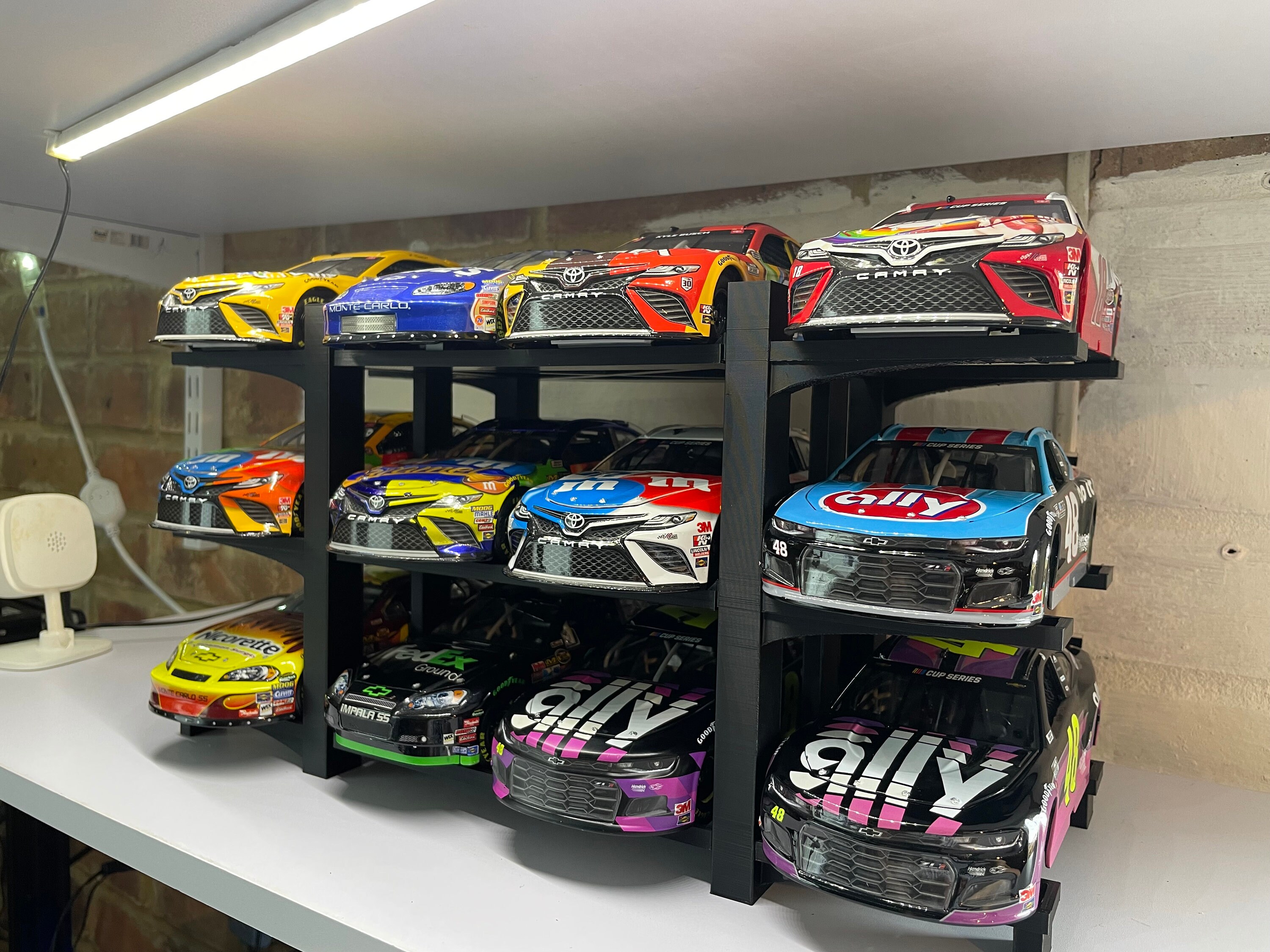 Nascar 1:24 12 Car Display Stand - Etsy UK