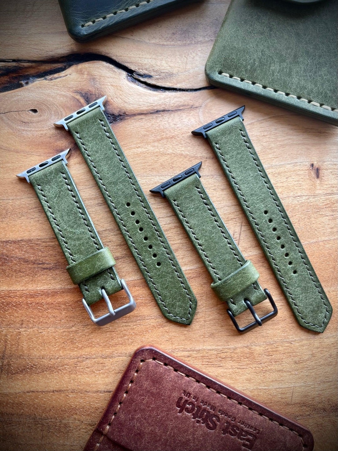 Apple Watch Strap - Pueblo Leather in 11 Colours - Made to Order ...
